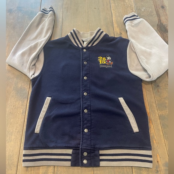 Disney | Jackets & Coats | Disney Parks 25 Mickey Mouse Mens Blue ...